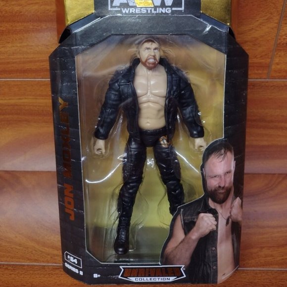 AEW | Toys | Aew Unrivaled Series 8 Jon Moxley Wrestling Action Figure 64 | Poshmark